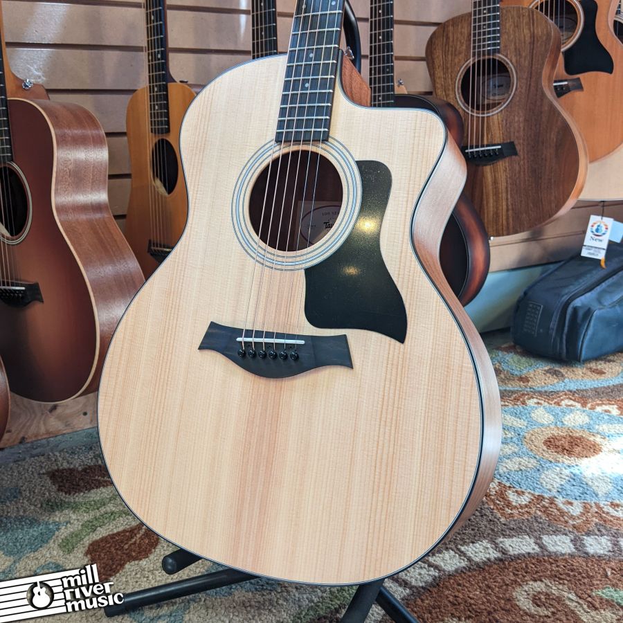 Taylor 114ce-S Sapele Grand Auditorium Cutaways Acoustic Electric ...